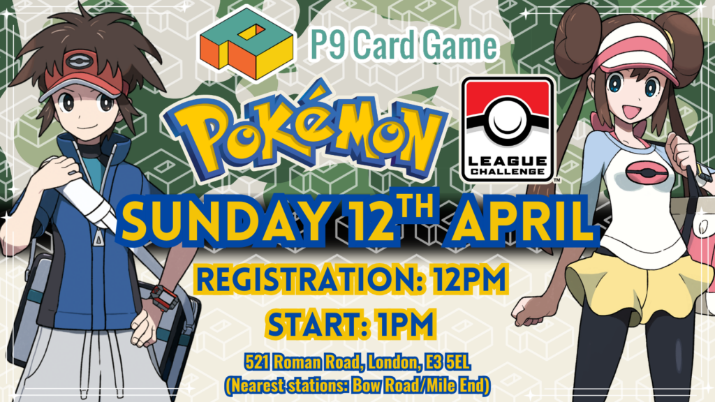 P9 Pokemon Roman Road April Challenge - P9 Card Game